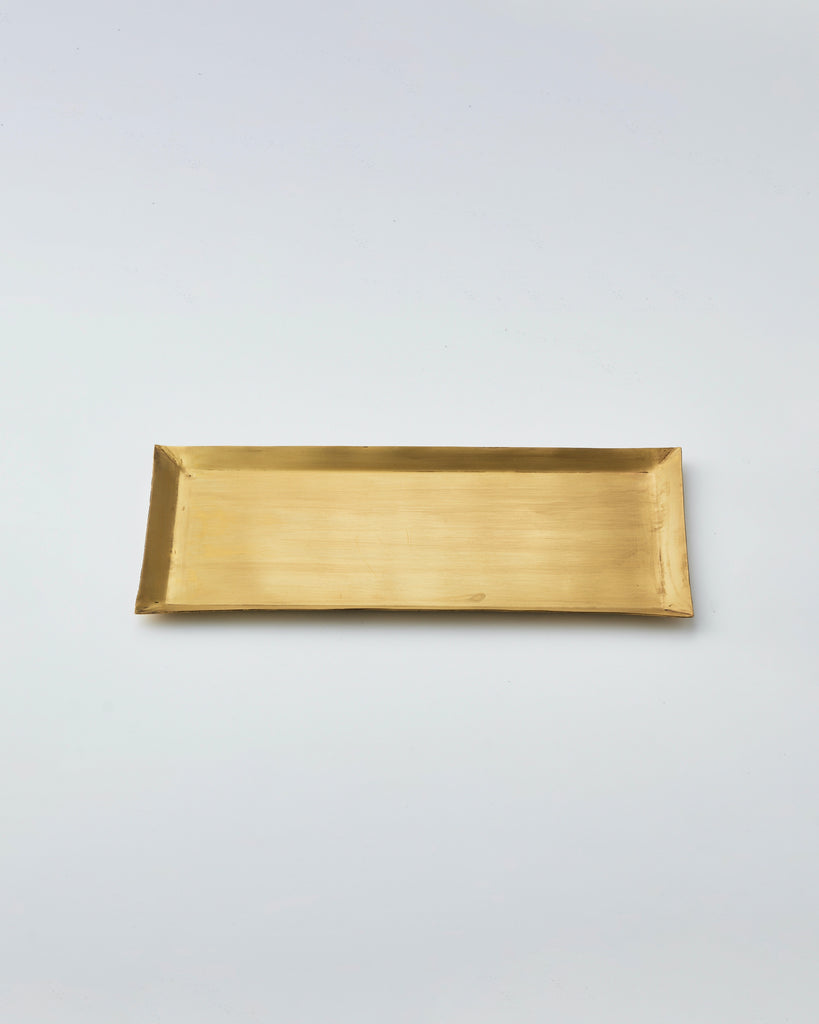 Brass Plate Rectangle: Long – Shop Fog Linen